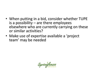 Understanding TUPE | PPTX