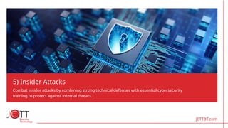 Understanding Types of Cyber Attacks and Prevention Strategies | PPTX