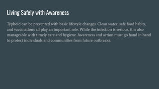 Understanding Typhoid and How to Prevent It in Everyday Life | PPT