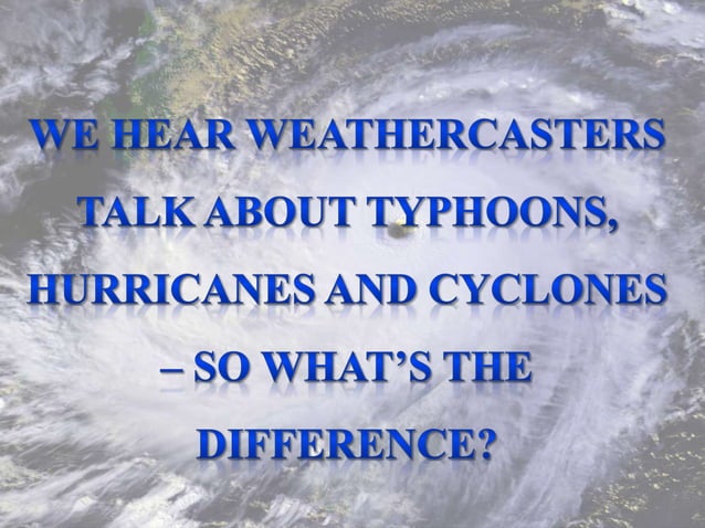 Understanding Typhoon | PPTX | Geography | Science
