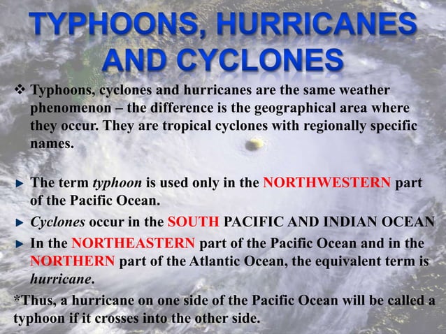 Understanding Typhoon | PPTX | Geography | Science