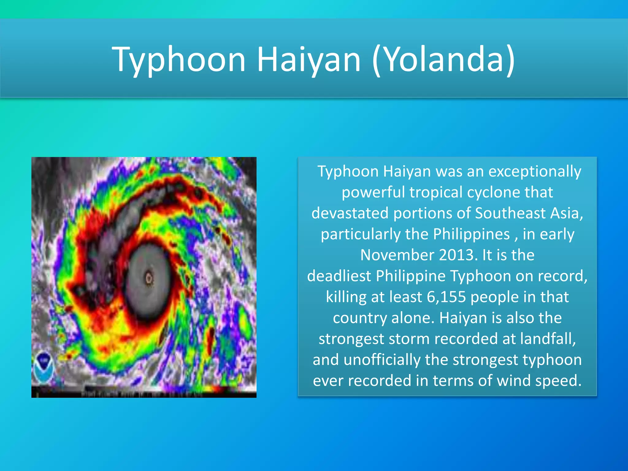 Understanding typhoons | PDF