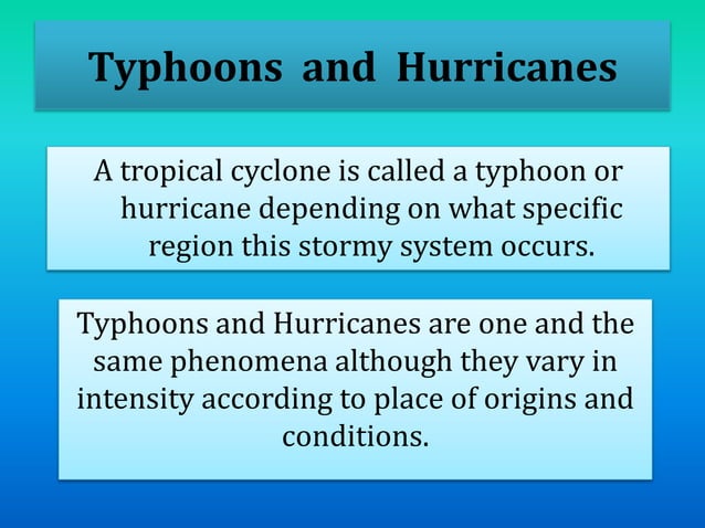 Understanding typhoons | PDF