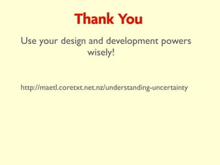 Understanding Uncertainty | PPT