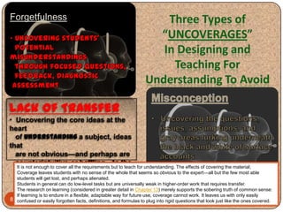 Understanding understanding with notes | PPTX