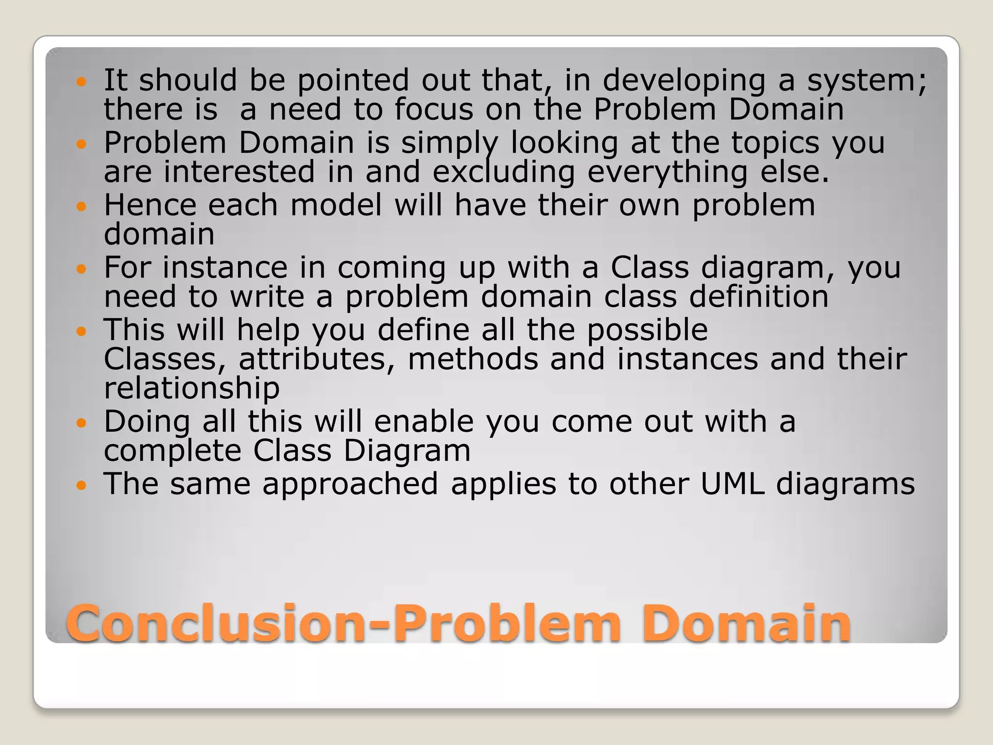 Understanding unified modelling language | PPT Understanding unified modelling language | PPT