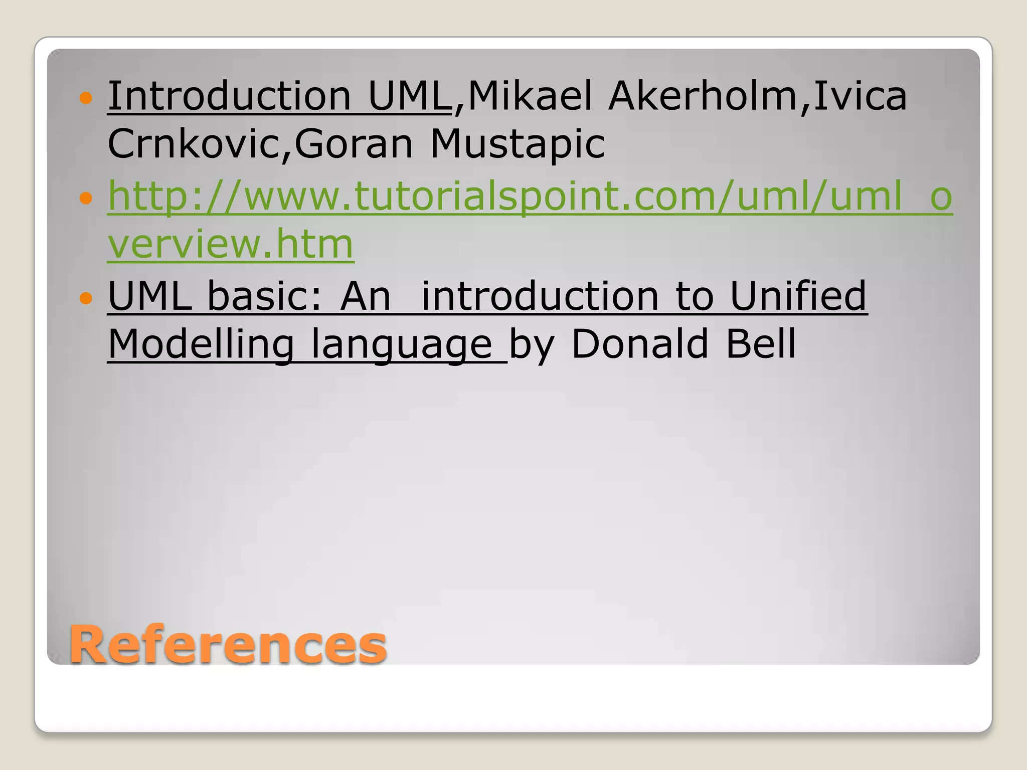 Understanding unified modelling language | PPT Understanding unified modelling language | PPT