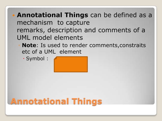 Understanding unified modelling language | PPTX