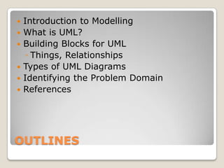 Understanding unified modelling language | PPTX