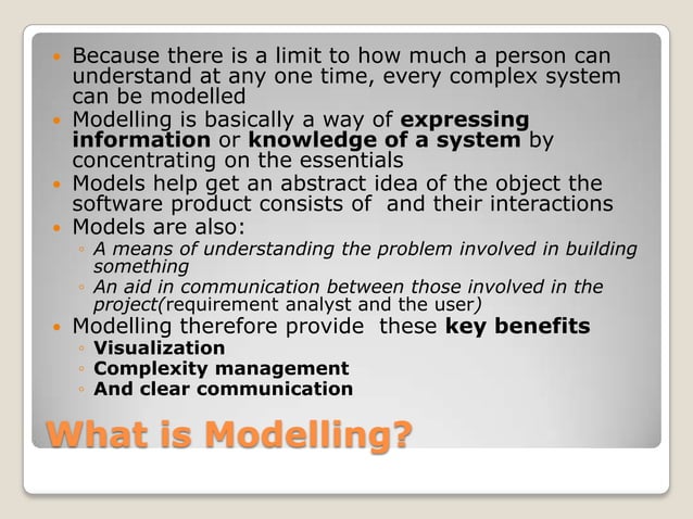 Understanding unified modelling language | PPTX
