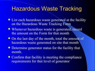 Understanding universal & hazardous waste | PPT