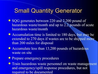 Understanding universal & hazardous waste | PPT