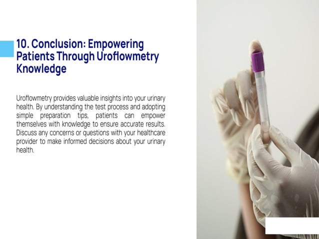 Understanding Uroflowmetry A Definitive Guide For Patients Pptx Medical Health