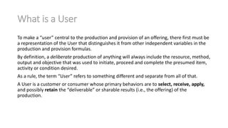 Understanding User Centricity | PPT