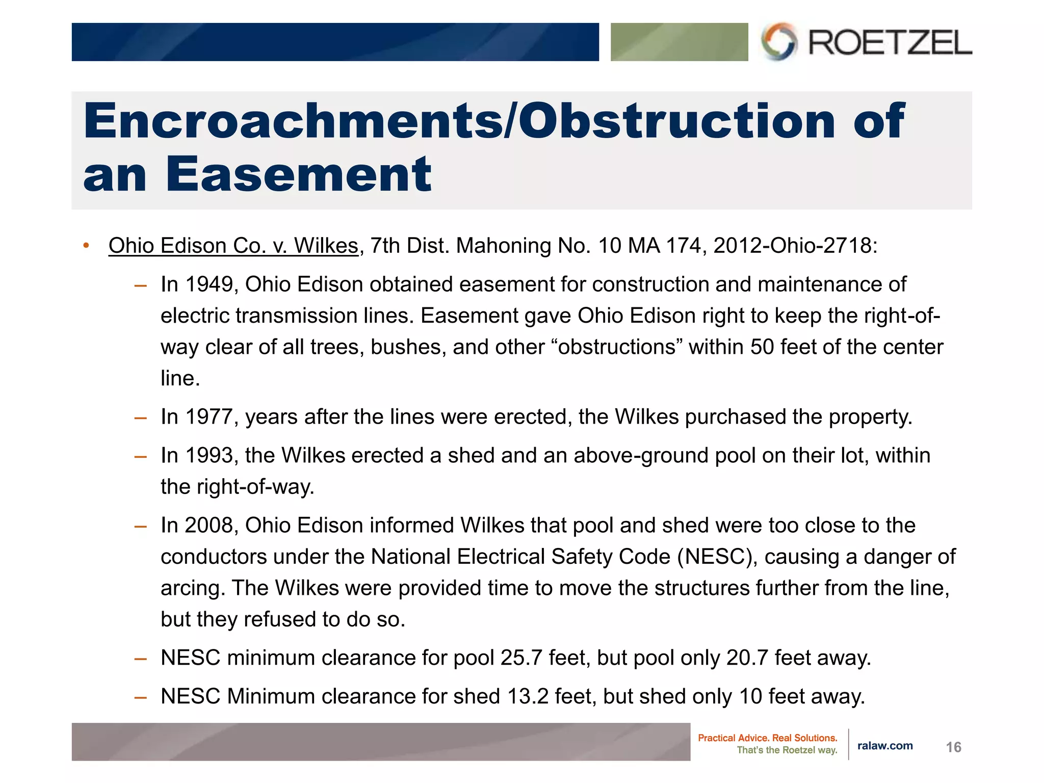 Understanding Utility Easements and Rights of Way | PPTX