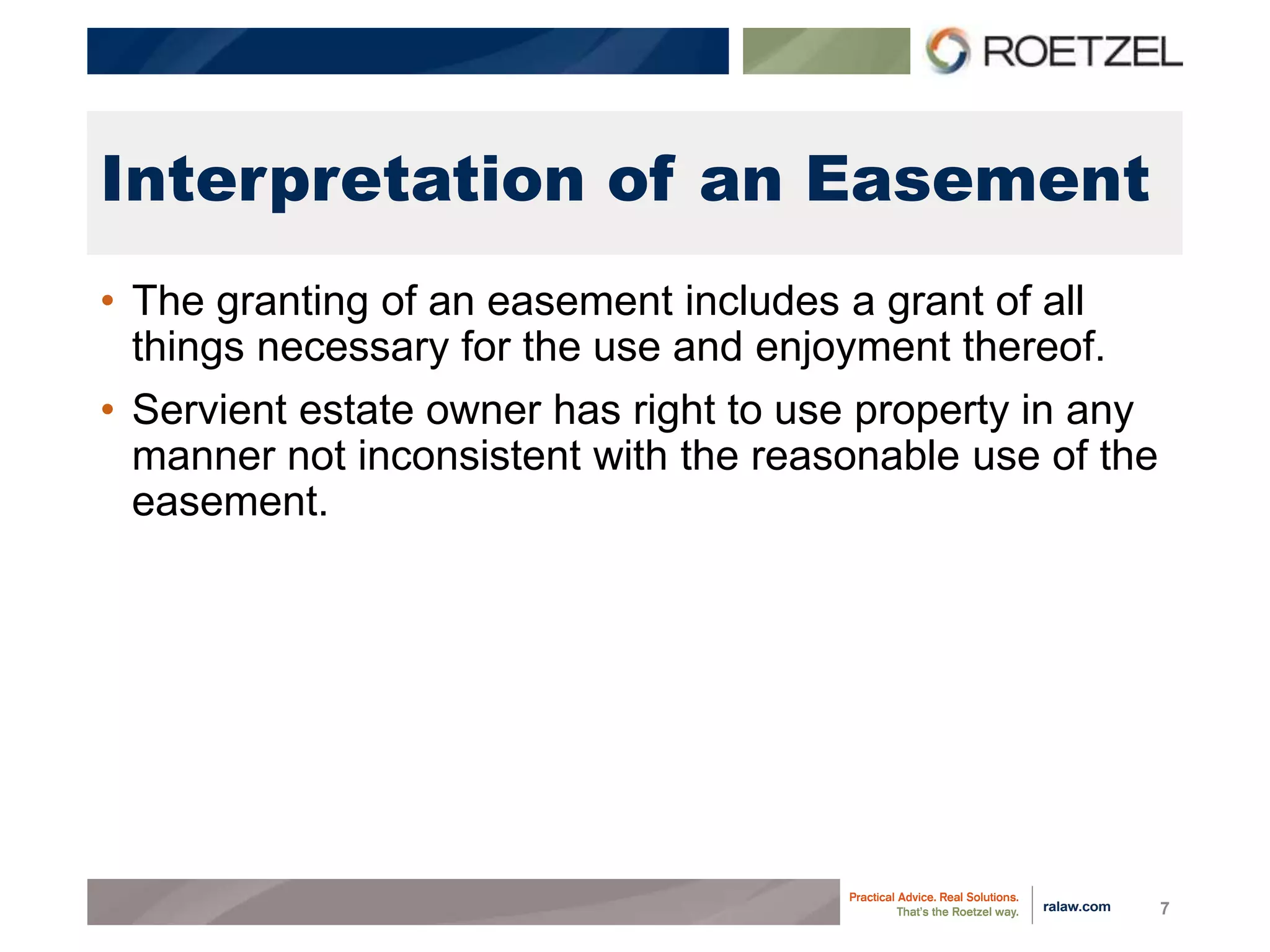 Understanding Utility Easements and Rights of Way | PPTX