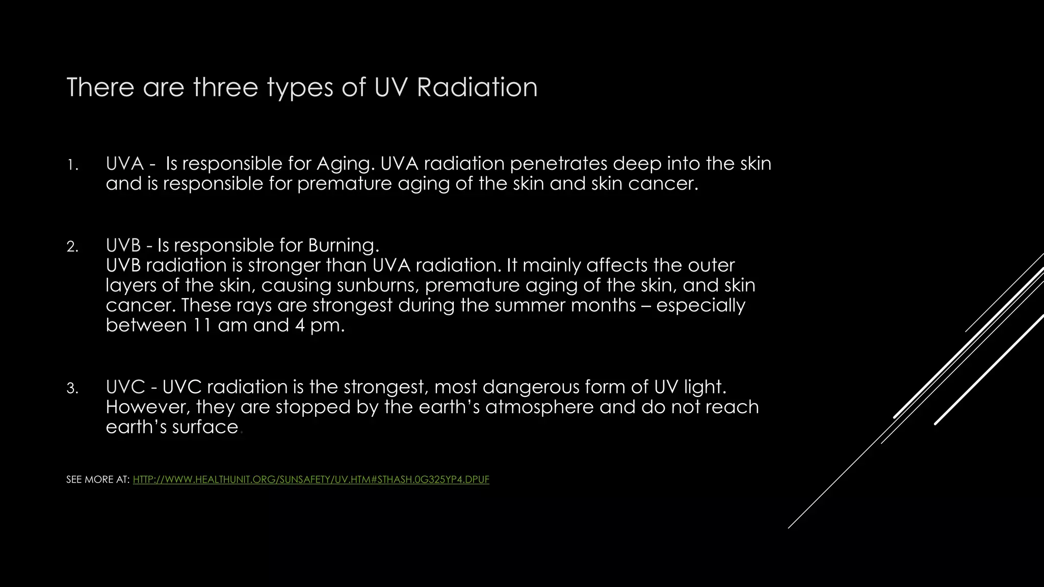 Understanding uv radiation | PPTX