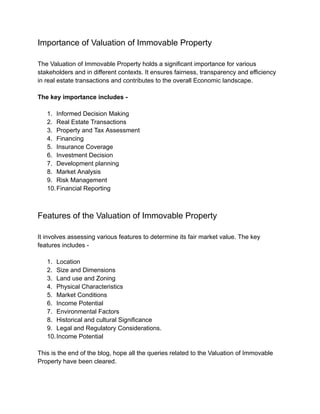 Understanding Valuation of Immovable Property - Sapient Services.pdf