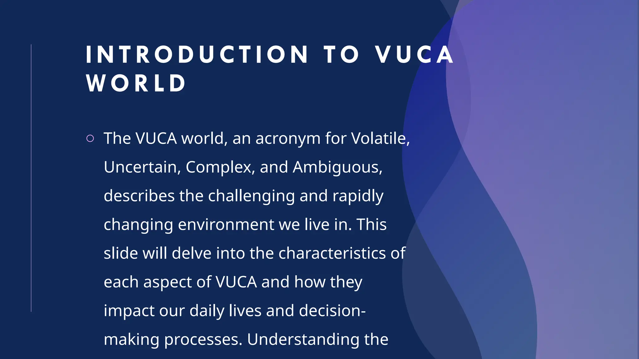 UnderstandingValuesInVUCAWorld-2023-12-05-030716 (1).pptx | Fiction ...