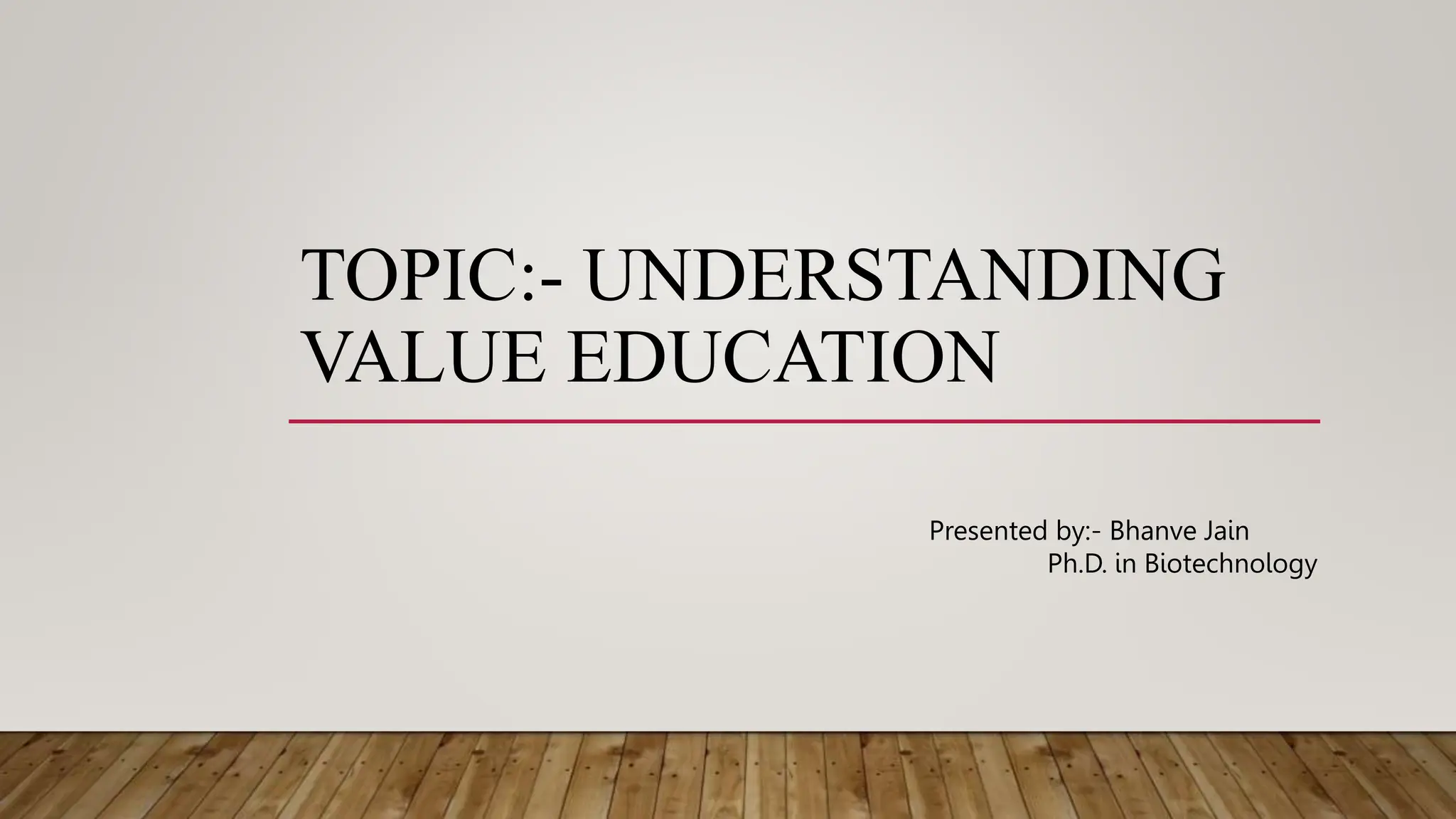 understanding valuue education human values.pptx | Free Download