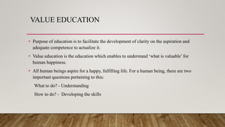 understanding valuue education human values.pptx | Free Download