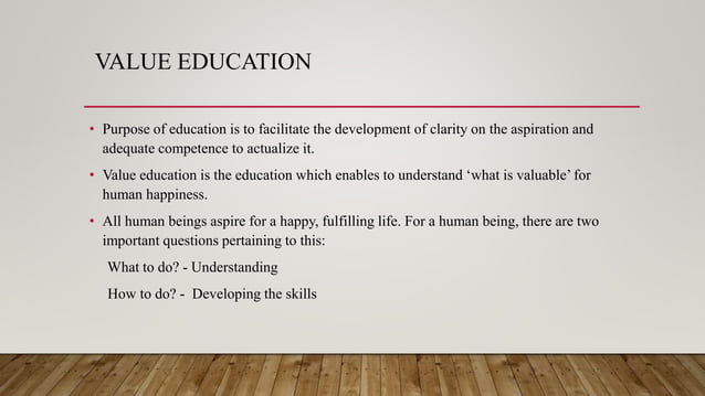 understanding valuue education human values.pptx | Free Download
