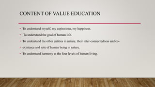 understanding valuue education human values.pptx | Free Download