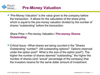 Understanding VC Term Sheets | PDF