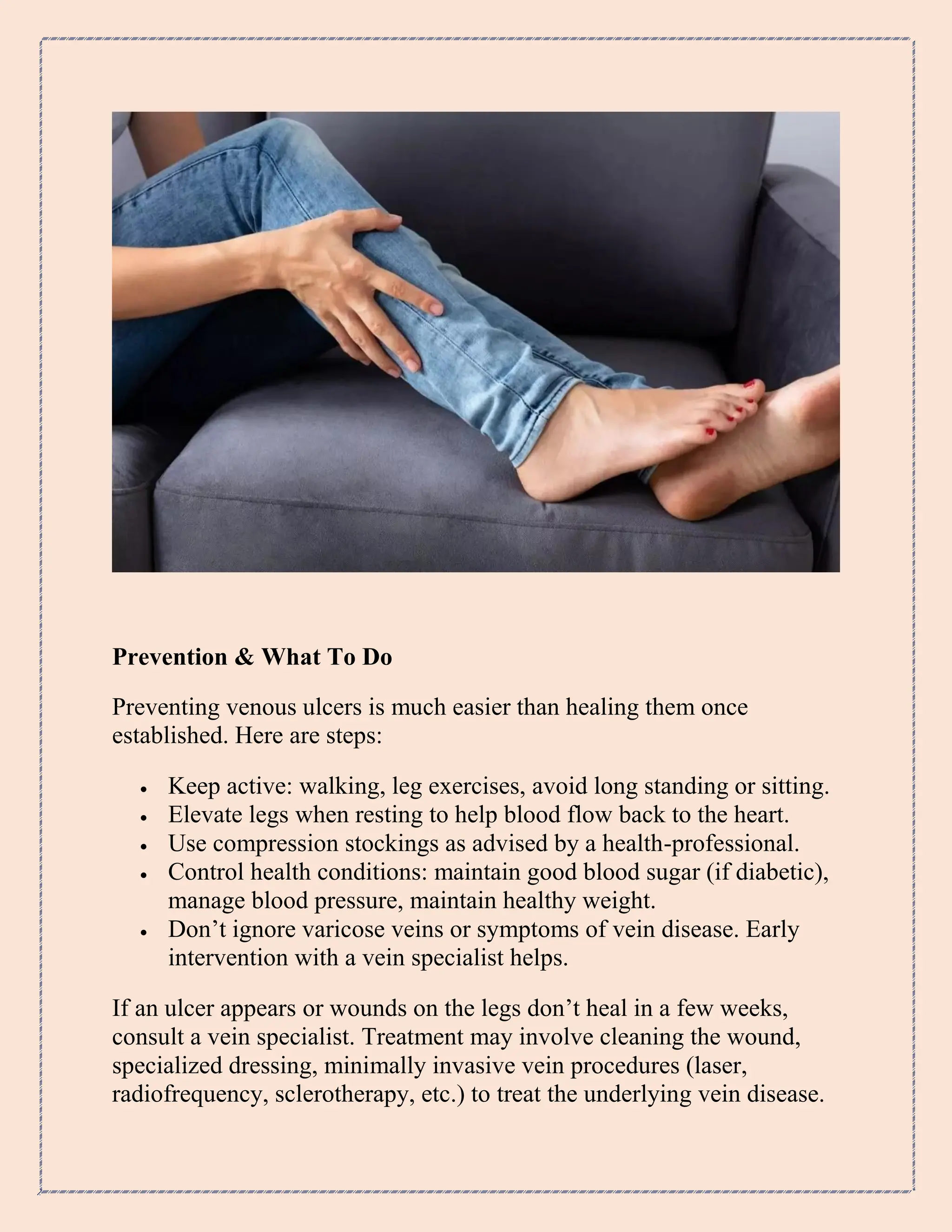 Understanding Venous Ulcers (Varicose Ulcers)- Causes, Symptoms and ...