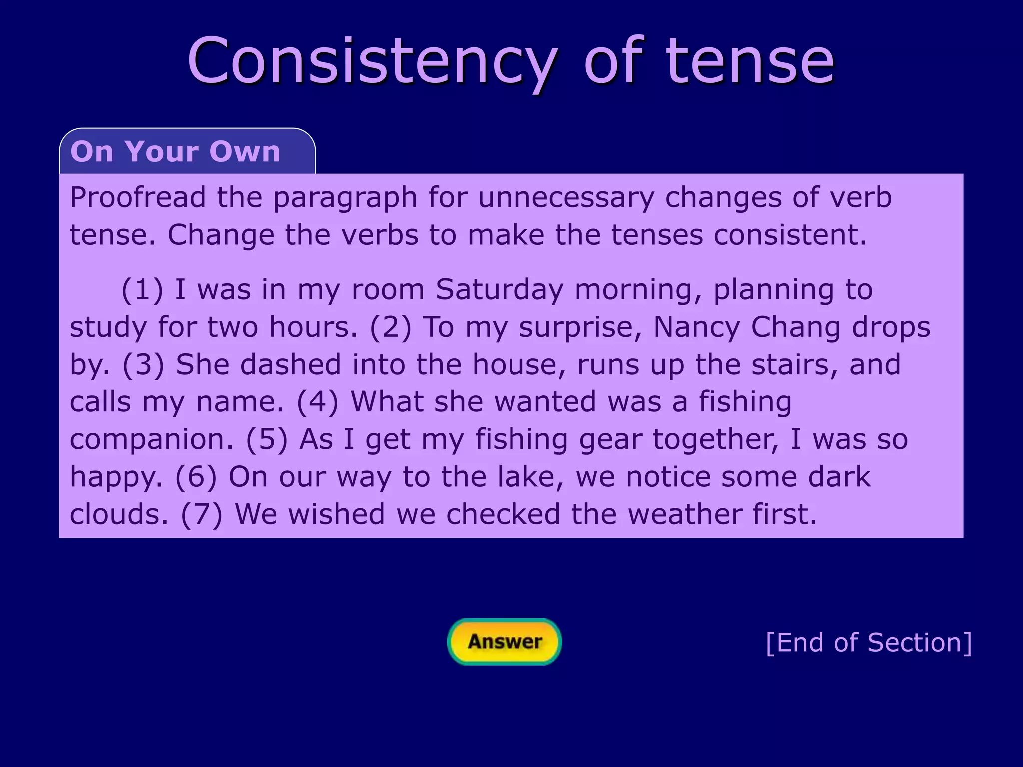 understanding verb tense.ppt