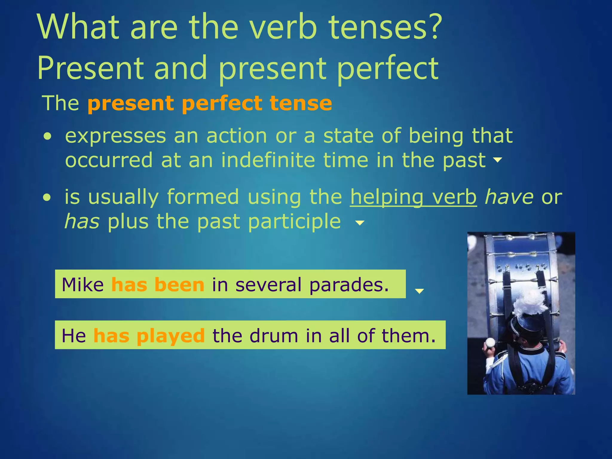 understanding verb tense.ppt