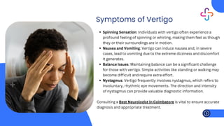 Understanding Vertigo: Causes and Symptoms | PDF