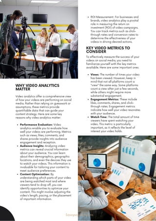 Understanding Video Analytics.pdf | Video Software | Computer Software ...