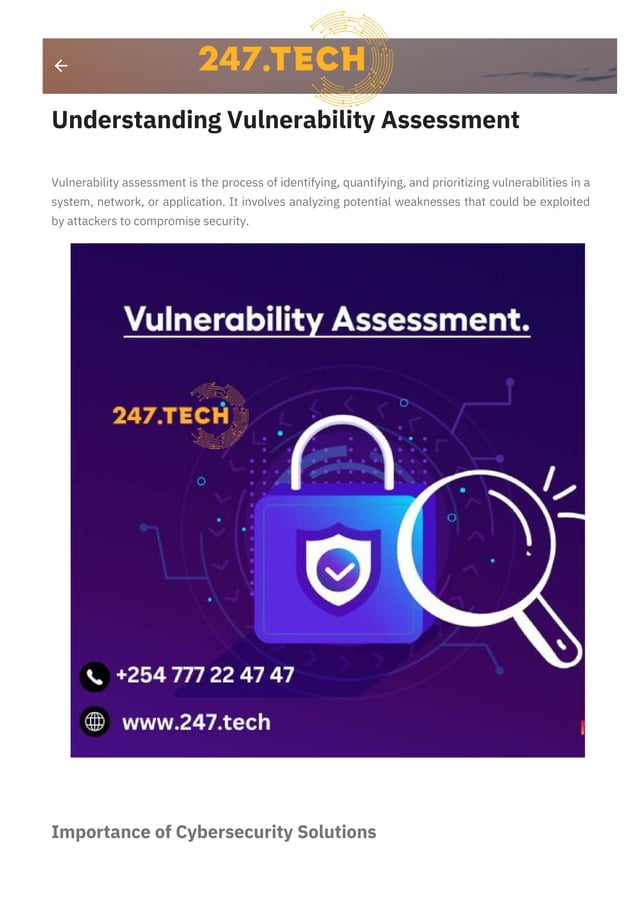 Understanding Vulnerability Assessment.pdf