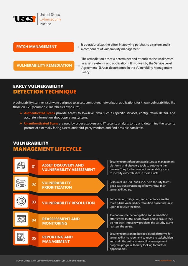 Understanding Vulnerability Management | USCSI® | PDF | Free Download