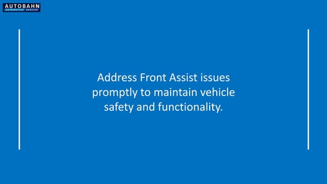 Understanding VW Front Assist & Why It May Not Be Available | PPT