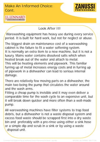 Understanding Warewashing 2011 | PDF