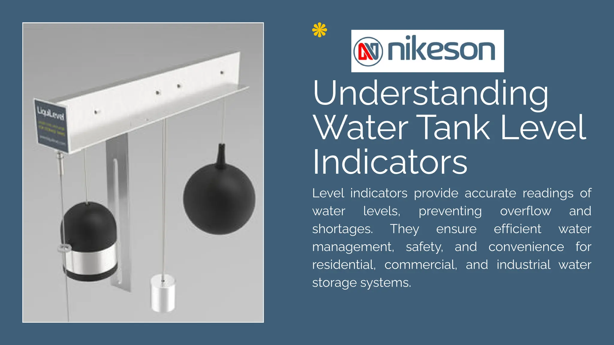 Reliable Level Indicators for Water Tanks by NikeSon | PDF
