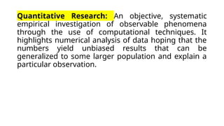 Understanding Ways to Collect Data in Research | PPT