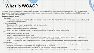 Understanding WCAG Compliance Requirements: Ensuring Accessibility for All Users | PDF | Web ...