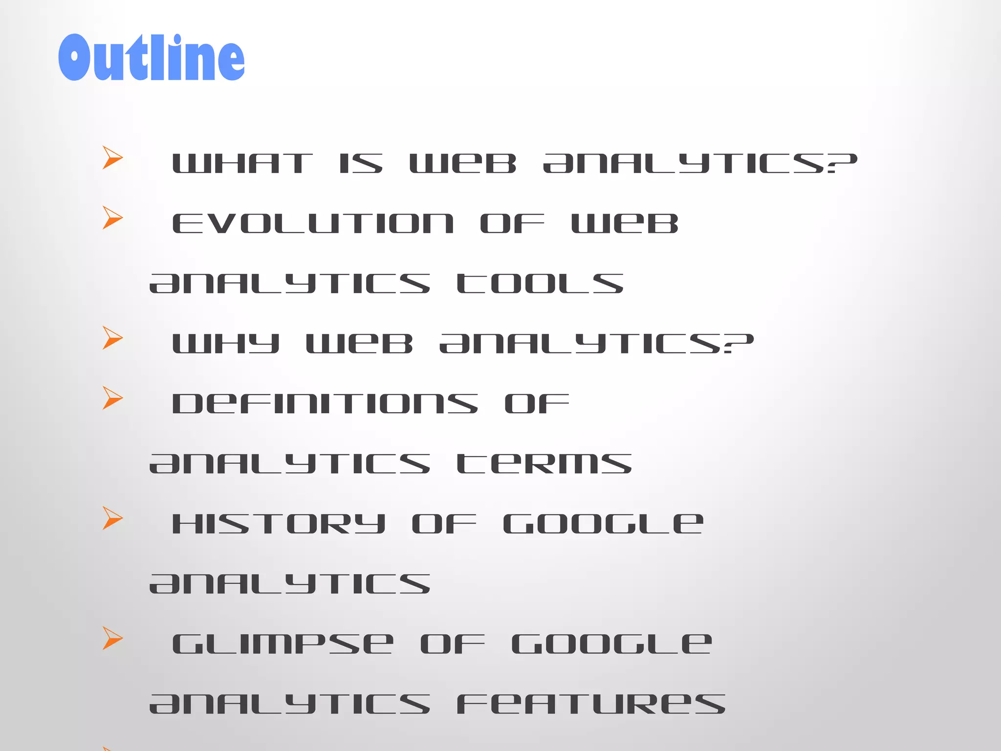 Understanding Web Analytics | PPT