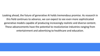 Understanding What is Generative Artificial Intelligence A ...