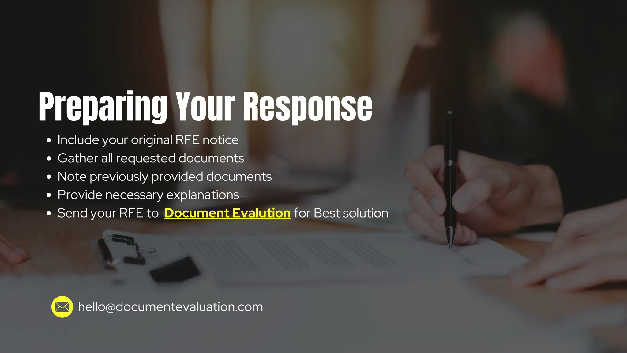 Understanding What is RFE and Its Importance | Document Evaluation | PDF
