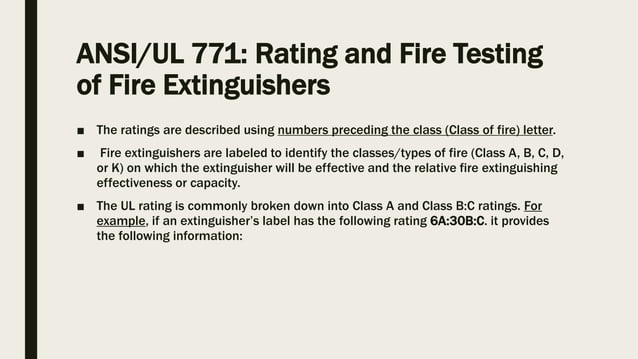 Understanding What UL Ratings Are | PPT