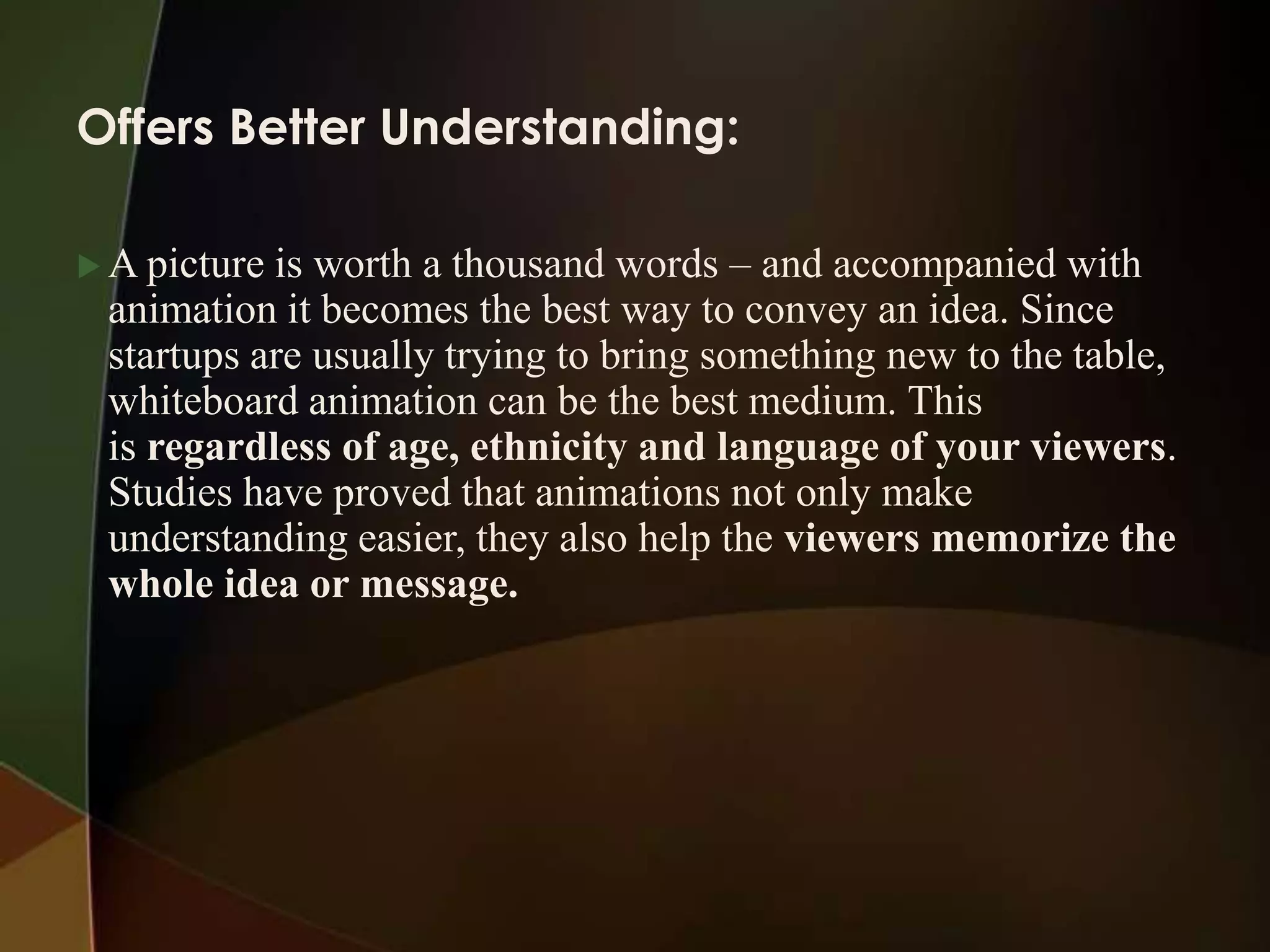 Understanding whiteboard animation | PPTX