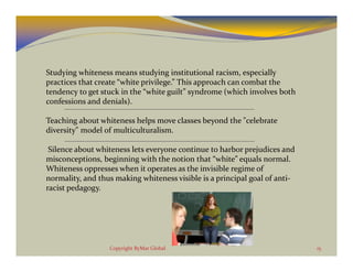 Understanding whiteness | PDF | Debated Sensitive Social Issues ...
