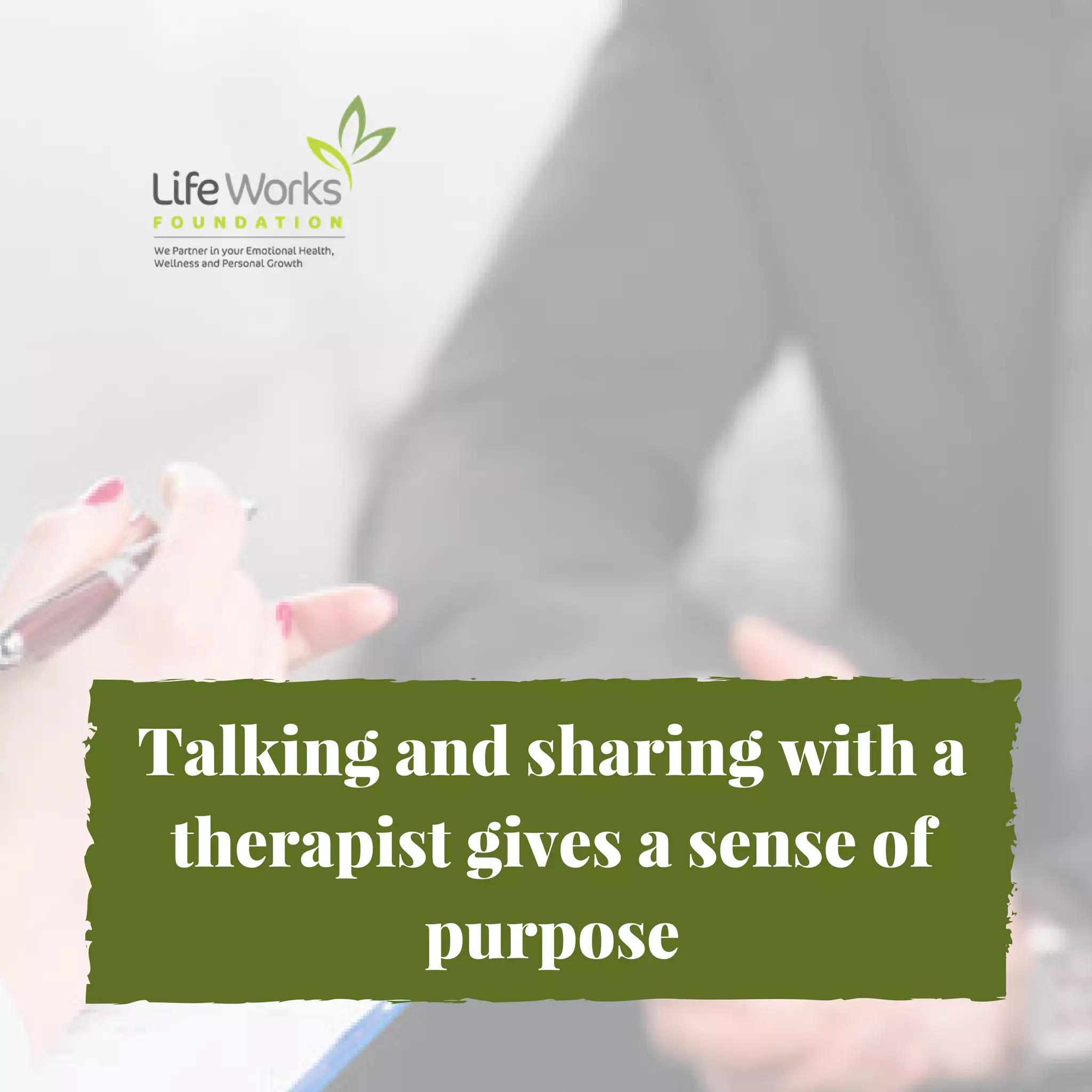 Understanding why Therapy is Important.. | PDF