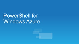 Understanding Windows Azure’s Active Directory (AD) and PowerShell ...