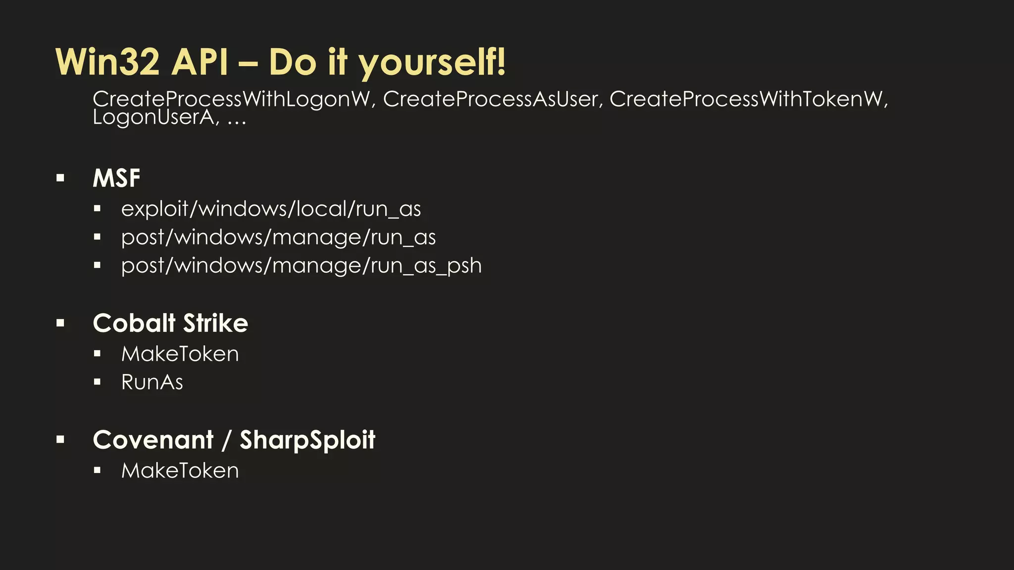 Understanding Windows Lateral Movements | PDF