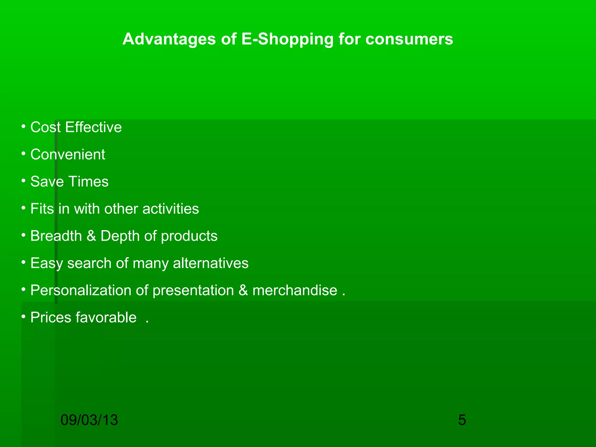 Understanding with e consumer | PPT